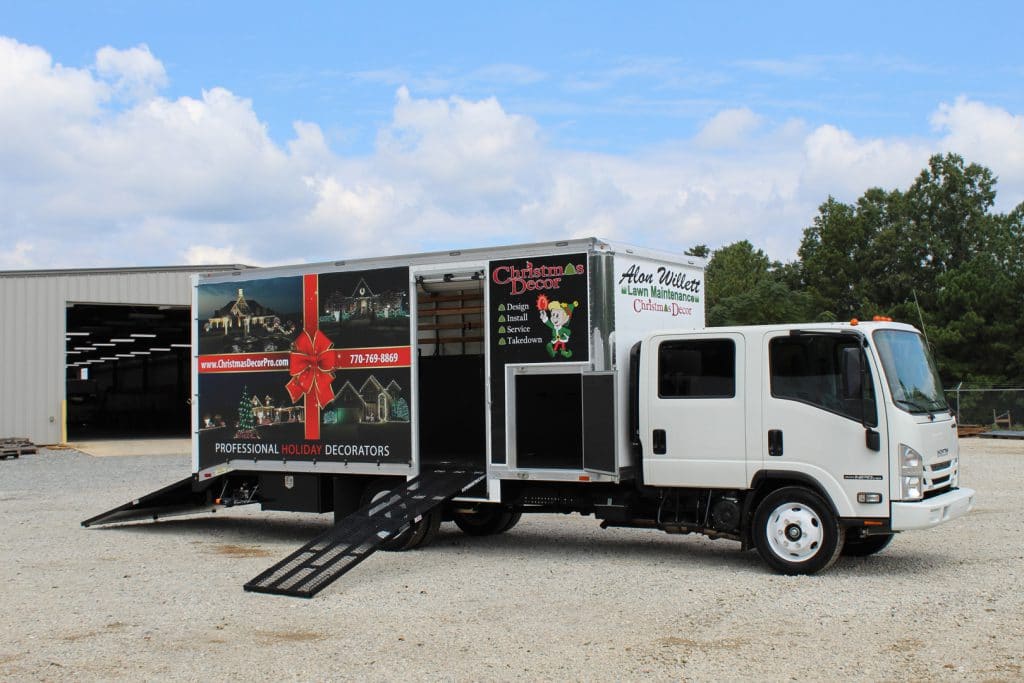 MR-550 Manual and Eco Hydraulic Loading Ramp Fleet Graphics King Cab ...