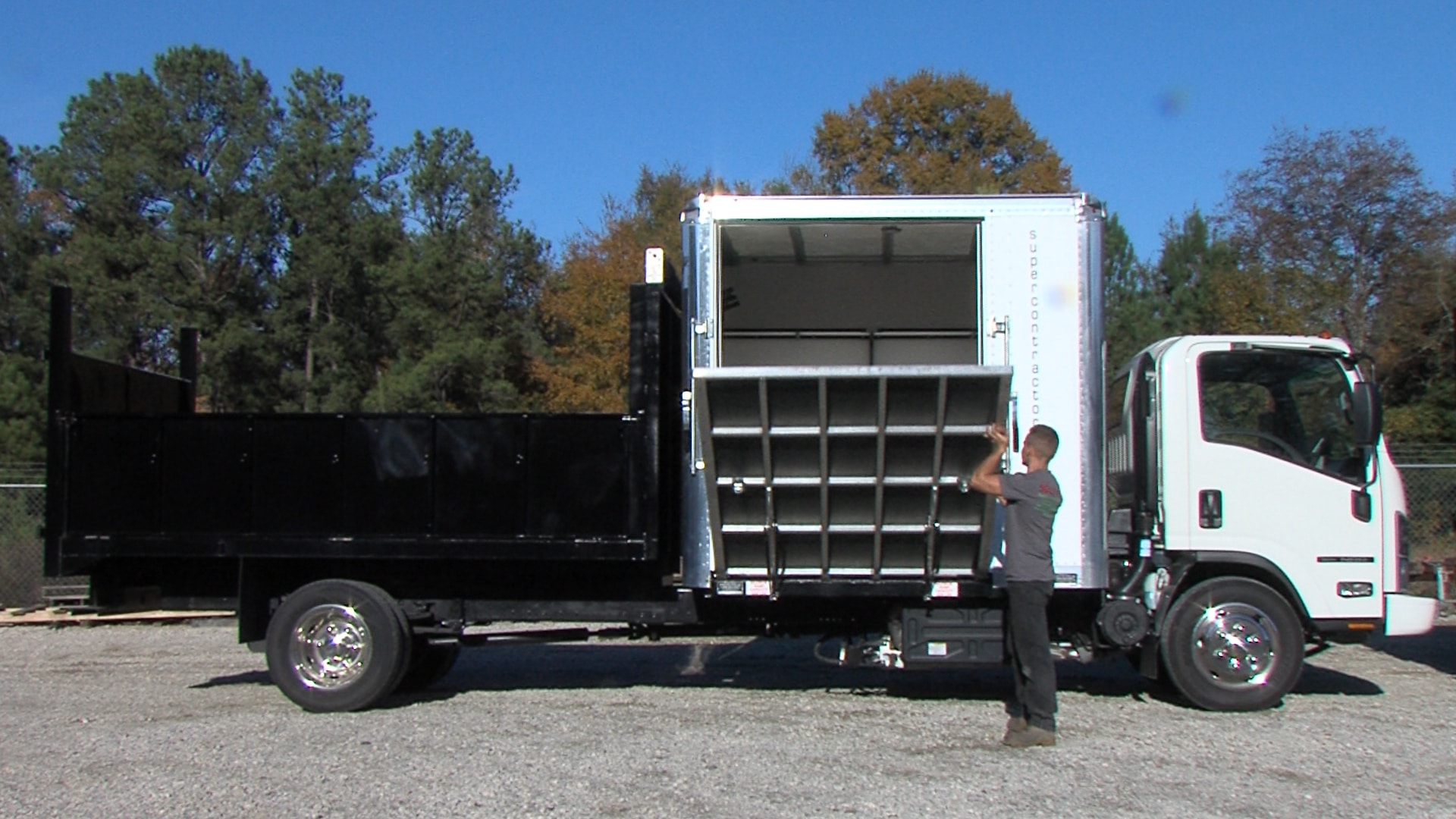 Super Side Door Options - Super Lawn Trucks