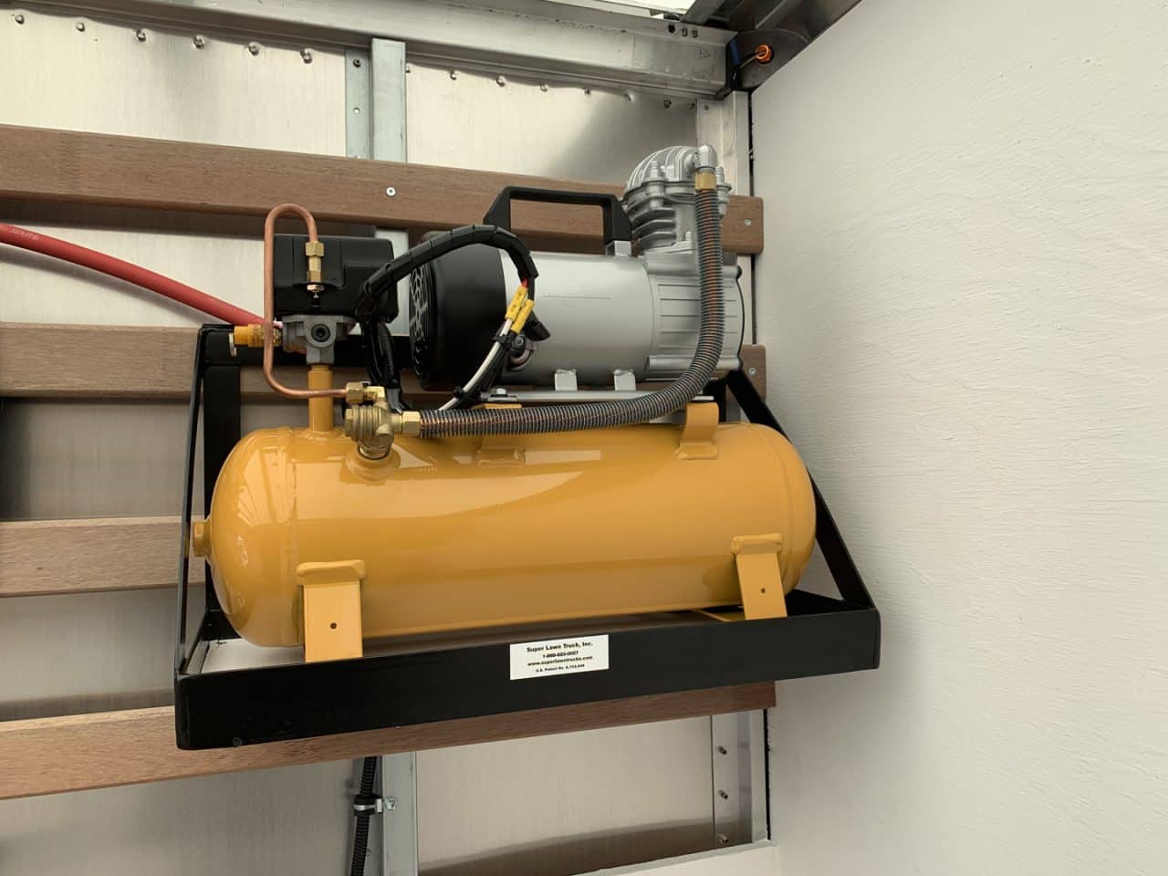 Air Compressor Rack $293.00 | Super Lawn Trucks